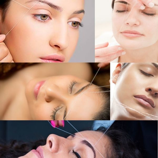 Full Face Threading | Eyebrow Plus | Amiri Salon